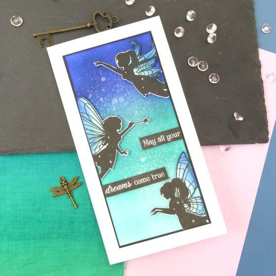 Moonlight Fairies For the Love of Stamps - Fairy Dreams