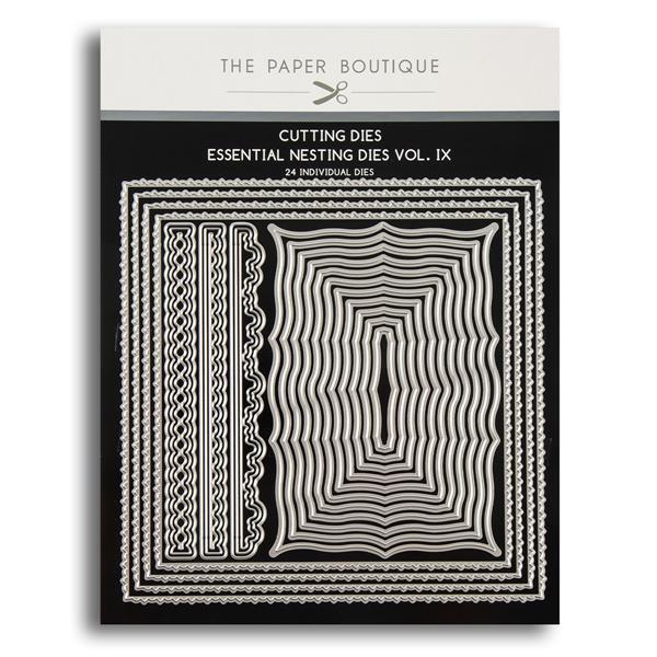 The Paper Boutique Cutting Dies Essential Nesting Die Vol 9