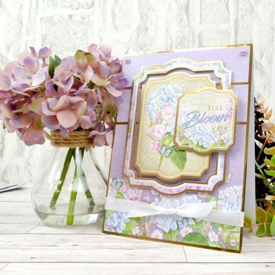Forever Florals Hydrangea Deluxe Craft Pad