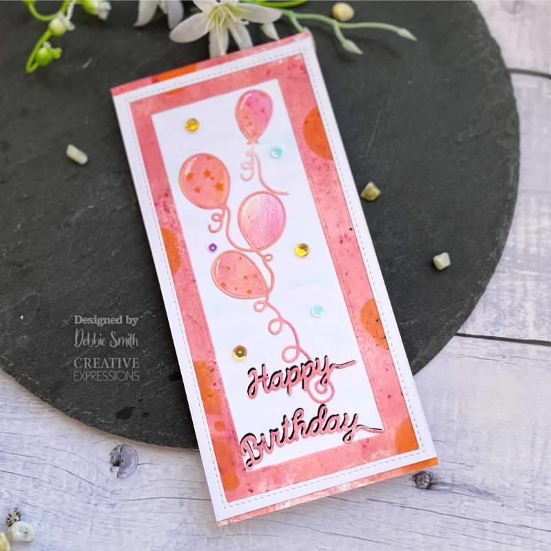 Creative Expressions One-liner Collection Balloons Craft Die