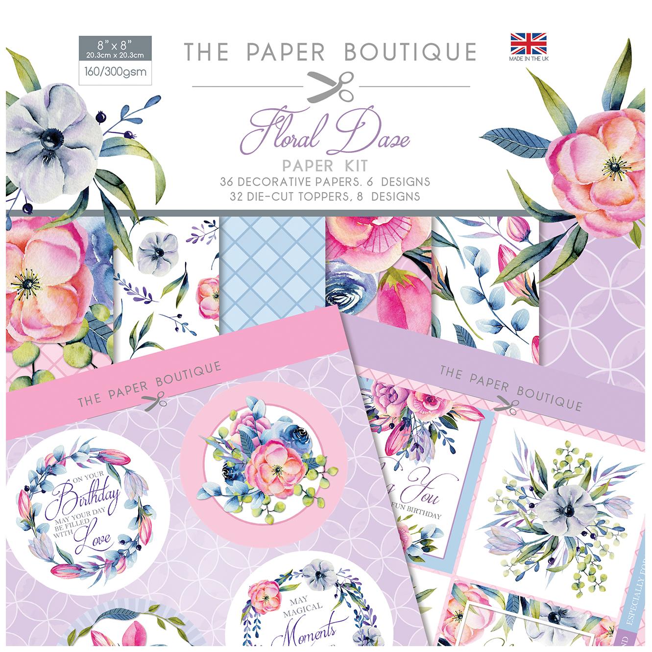 The Paper Boutique Floral Daze Paper Kit