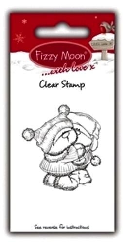 DOVECRAFT FIZZY MOON CLEAR CLING STAMP SET - CUDDLES