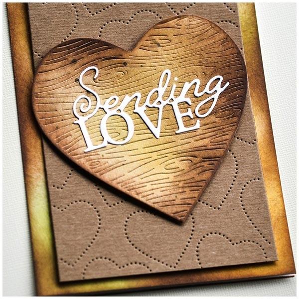 MEMORY BOX DIE SLIM PINPOINT HEART PLATE