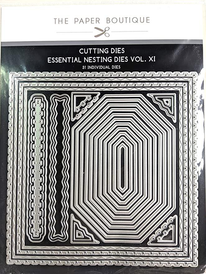 The Paper Boutique Cutting Dies Essential Nesting Die Vol 11