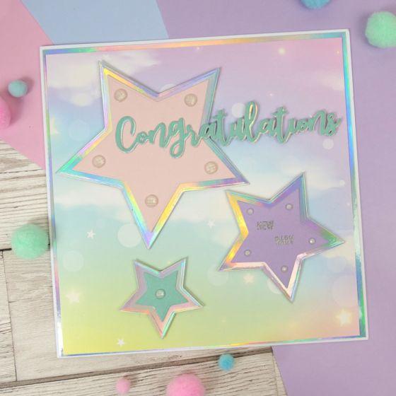 Adorable Scorable Pattern Packs - Rainbow Skies
