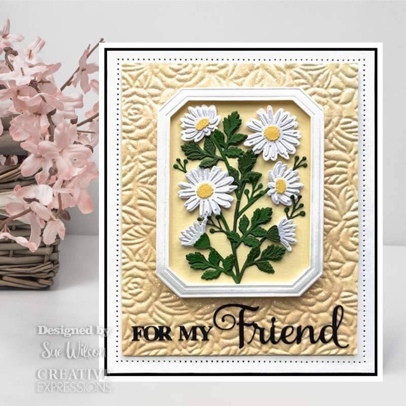 Creative Expressions Sue Wilson Layered Flowers Collection Daisy Craft Die