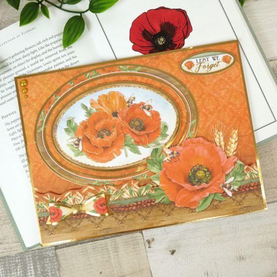 Perfect Poppies Poppy Fields Luxury Topper Set