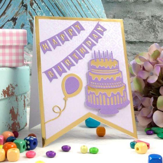 Moonstone Straight Edged Nesting Dies - Fishtail Banners