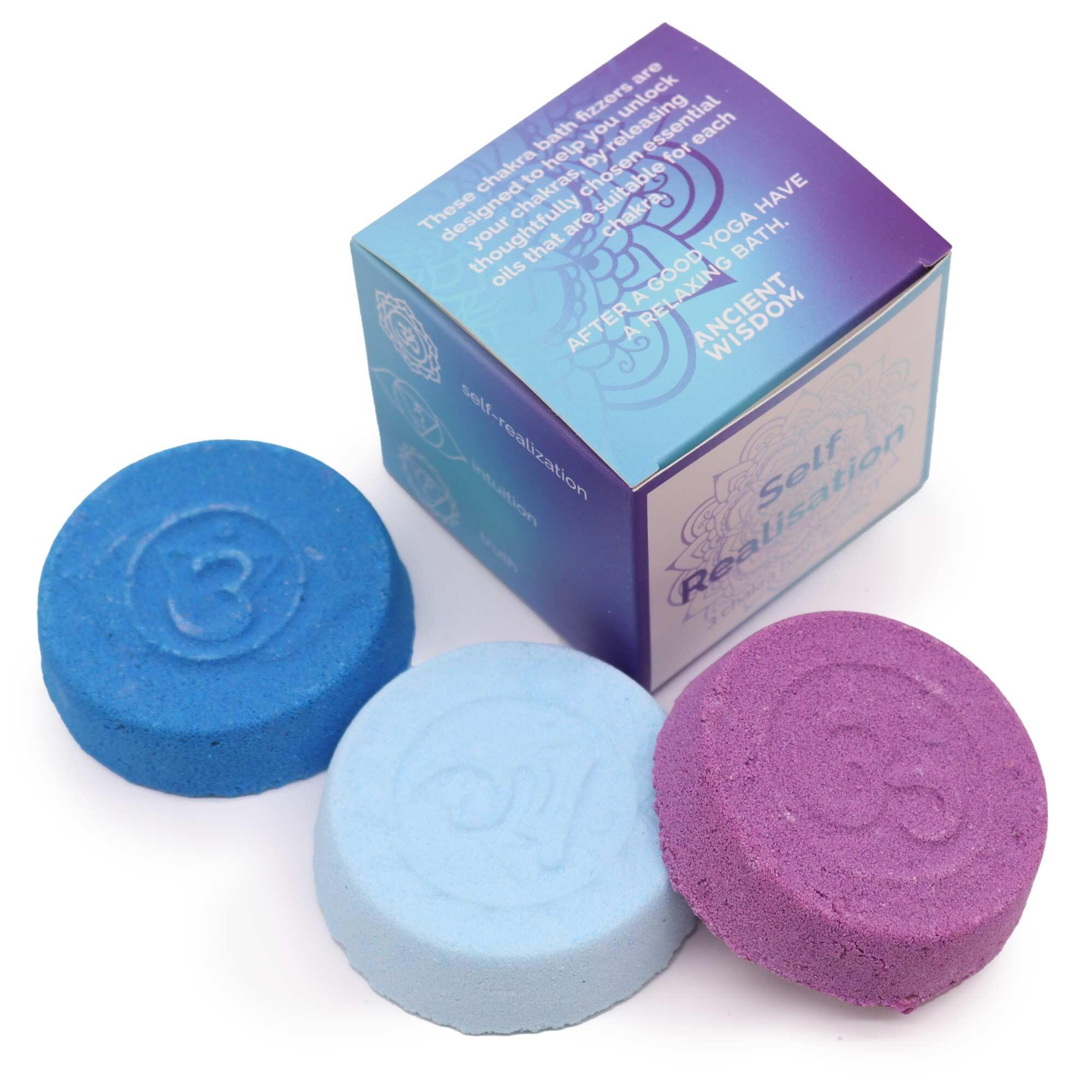 Chakra Bath Fizzers - Self Realisation