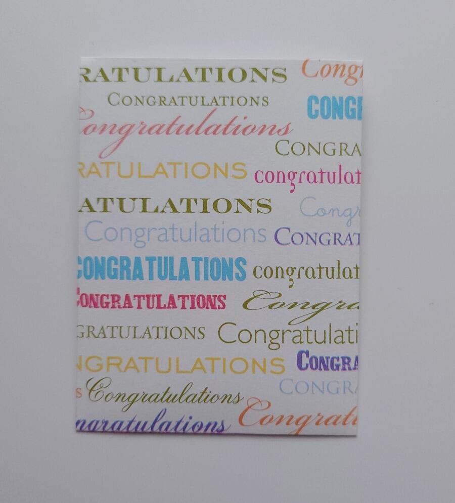 Congratulations Junk Journal Coin Envelope Cash Envelope Handmade ...