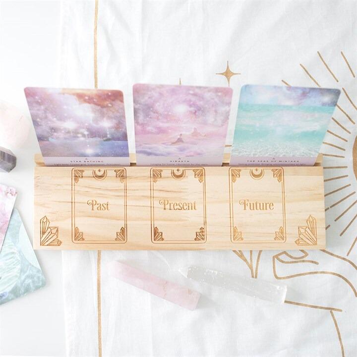 Natural Seven Chakras Tarot Card Stand