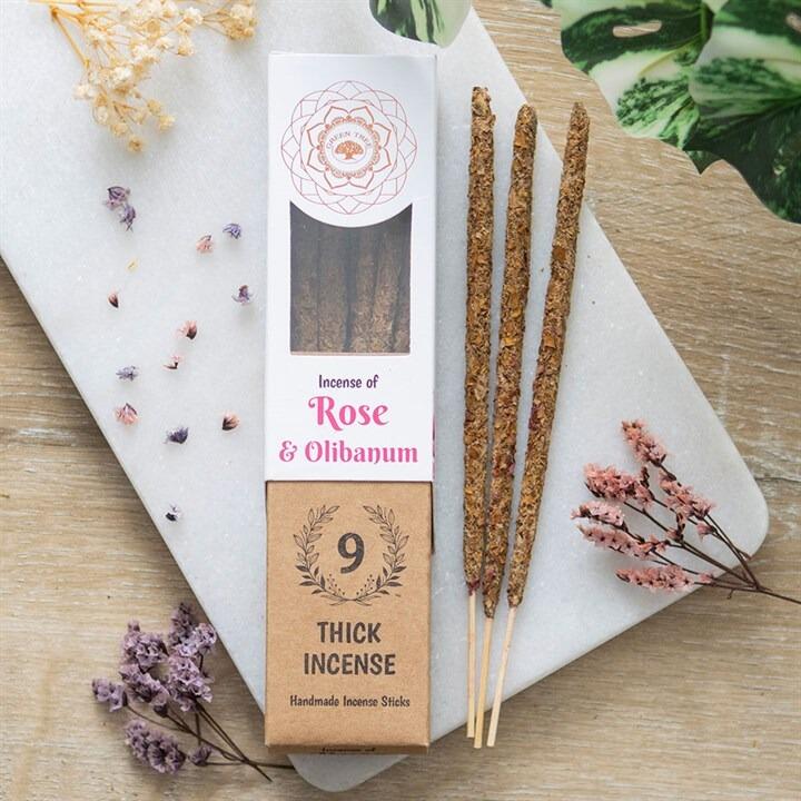 6 Packs of Rose & Olibanum Botanical Incense Sticks