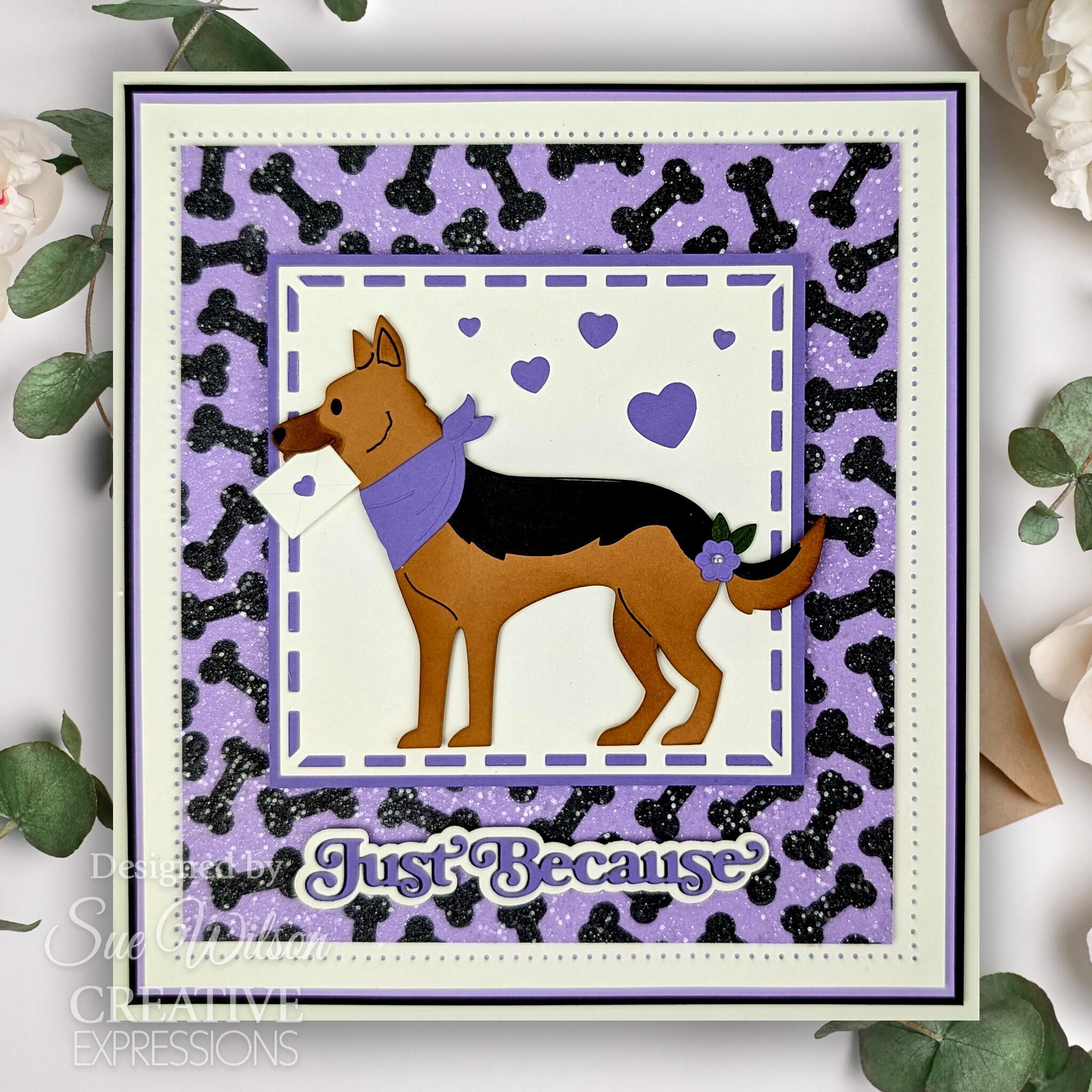 Creative Expressions Sue Wilson Pet Pals Max Craft Die