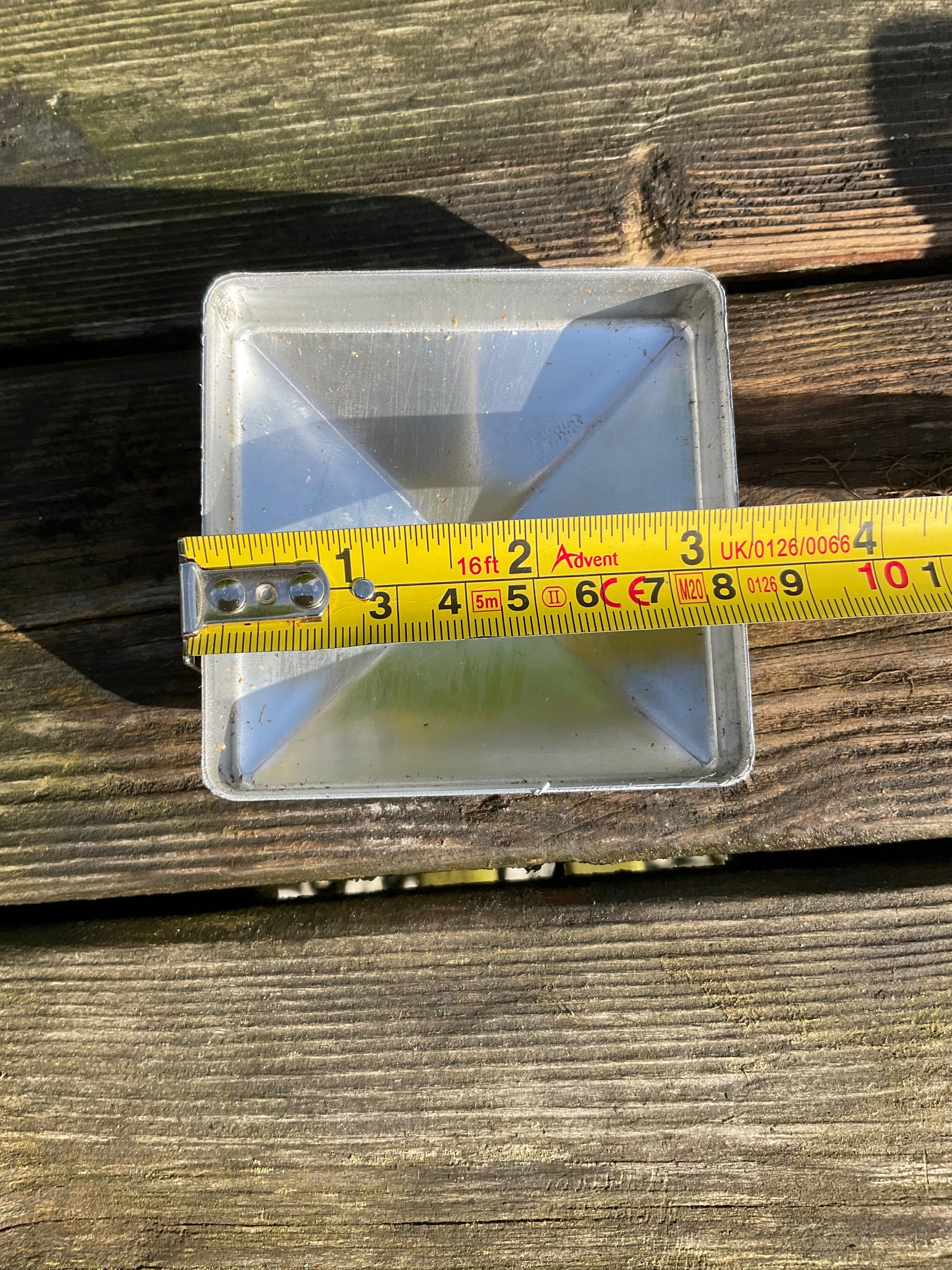 Pyramid 3" Square Post Top Caps