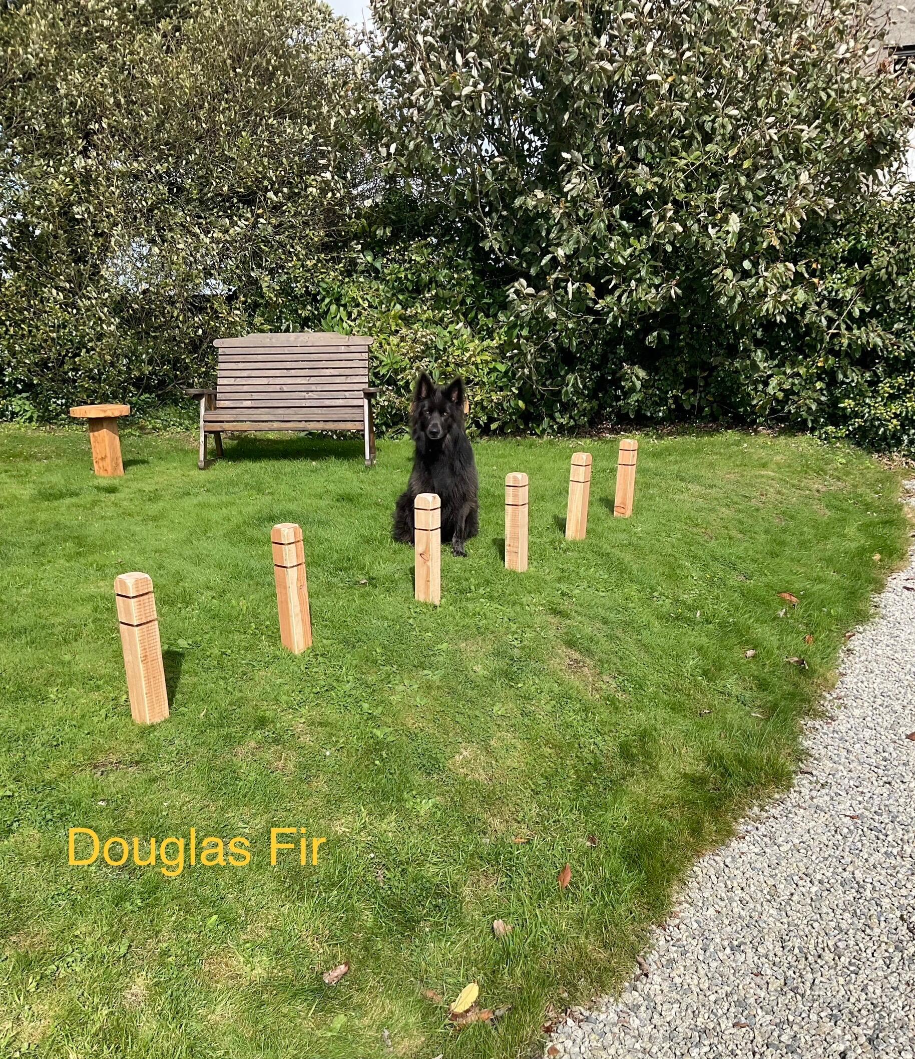 12" and 18" Easy Install Timber Reflective Verge Posts