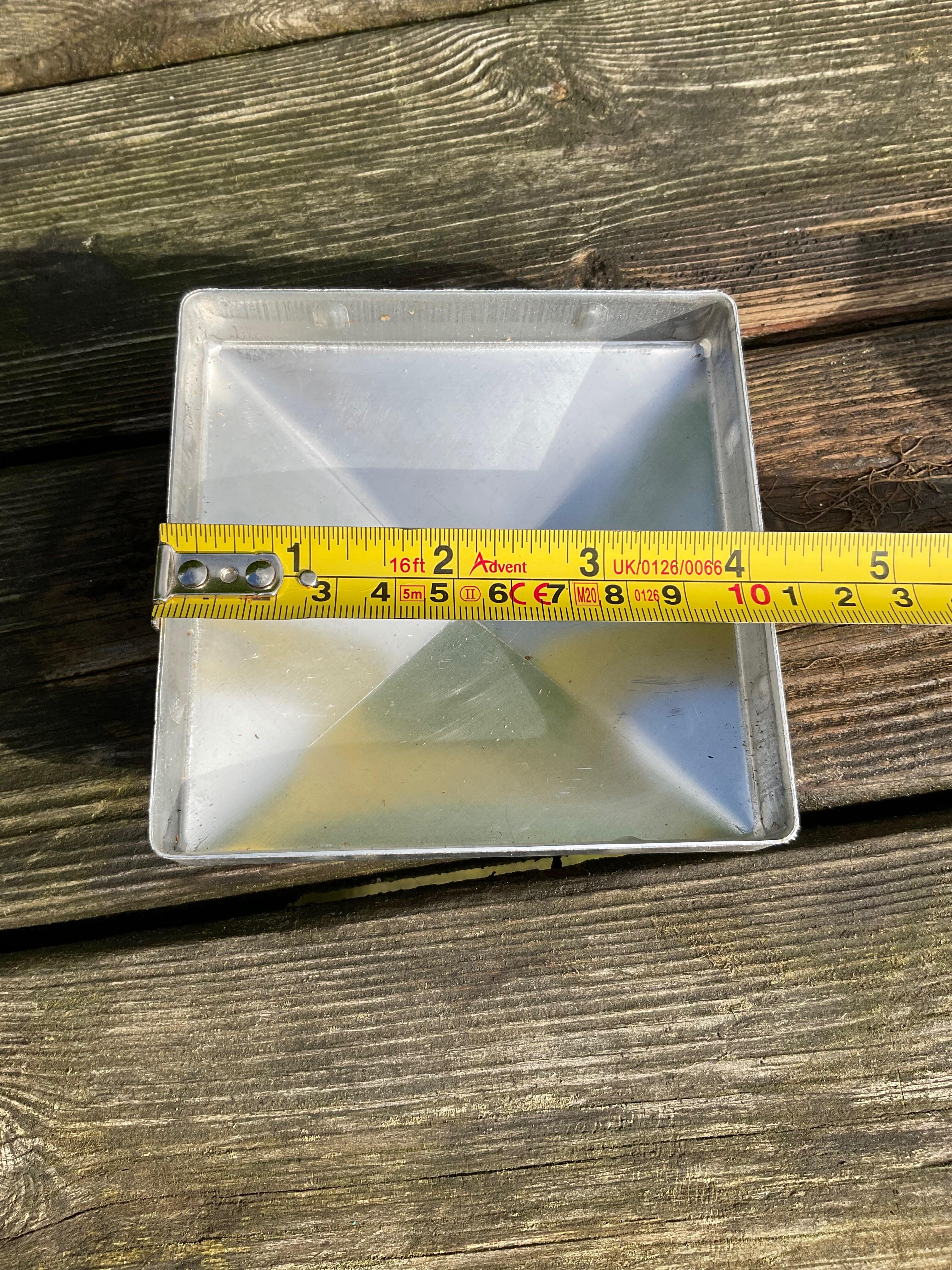 Aluminium Pyramid 4" Square Post Top Caps