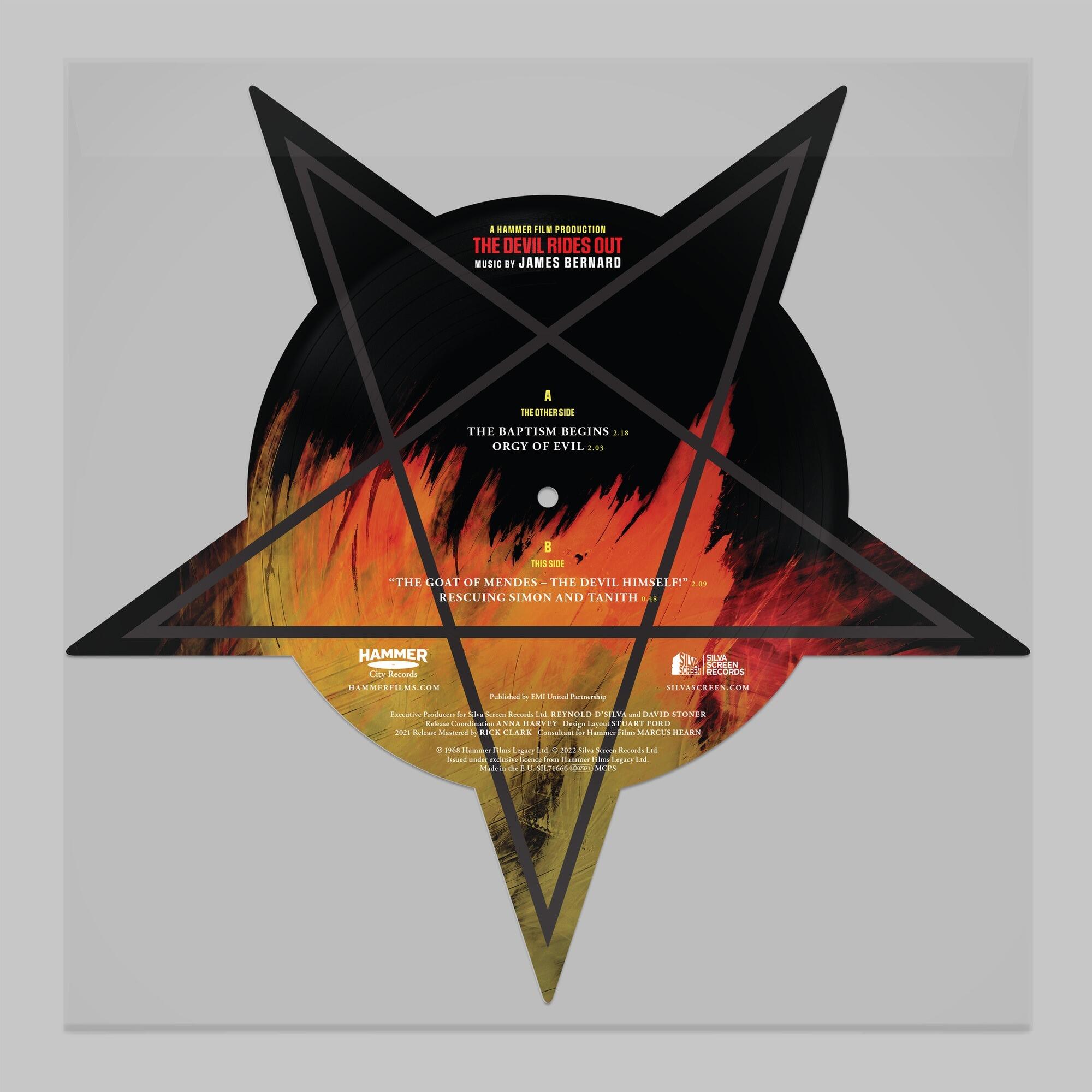 The Devil Rides Out (LE Vinyl Die-Cut Picture Disc)