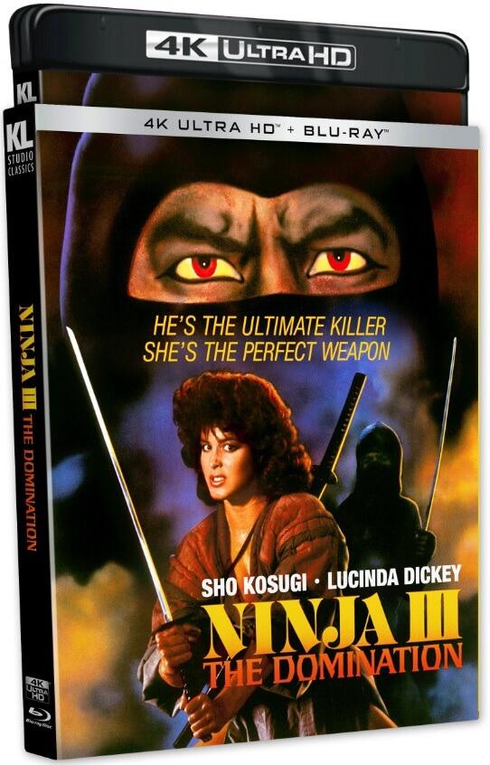 Ninja III: The Domination (LE4KUHD + Blu-ray w/ Slip)