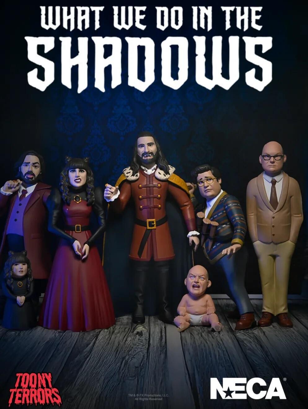 NECA Toony Terrors What We Do In The Shadows Colin Robinson Action Figure