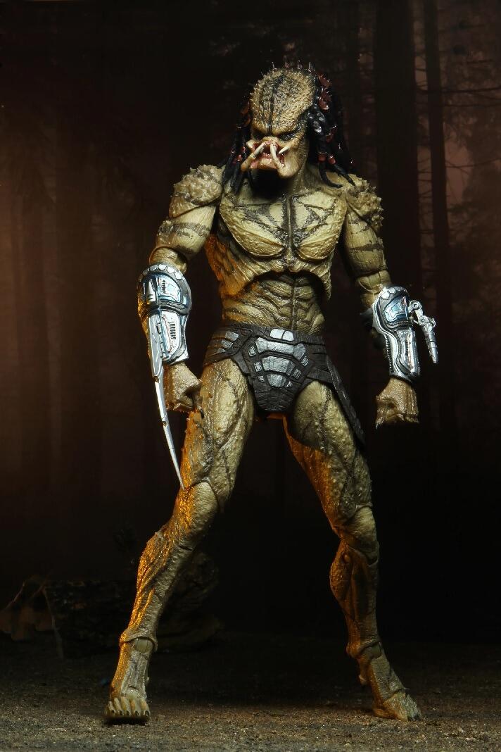 NECA Predator (2018) Ultimate Unarmoured Assassin Predator 12" Action ...