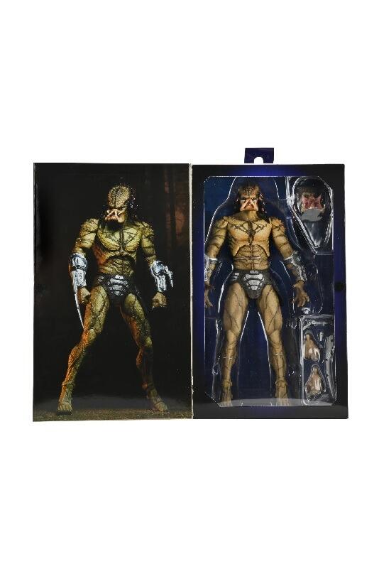 NECA Predator (2018) Ultimate Unarmoured Assassin Predator 12" Action ...