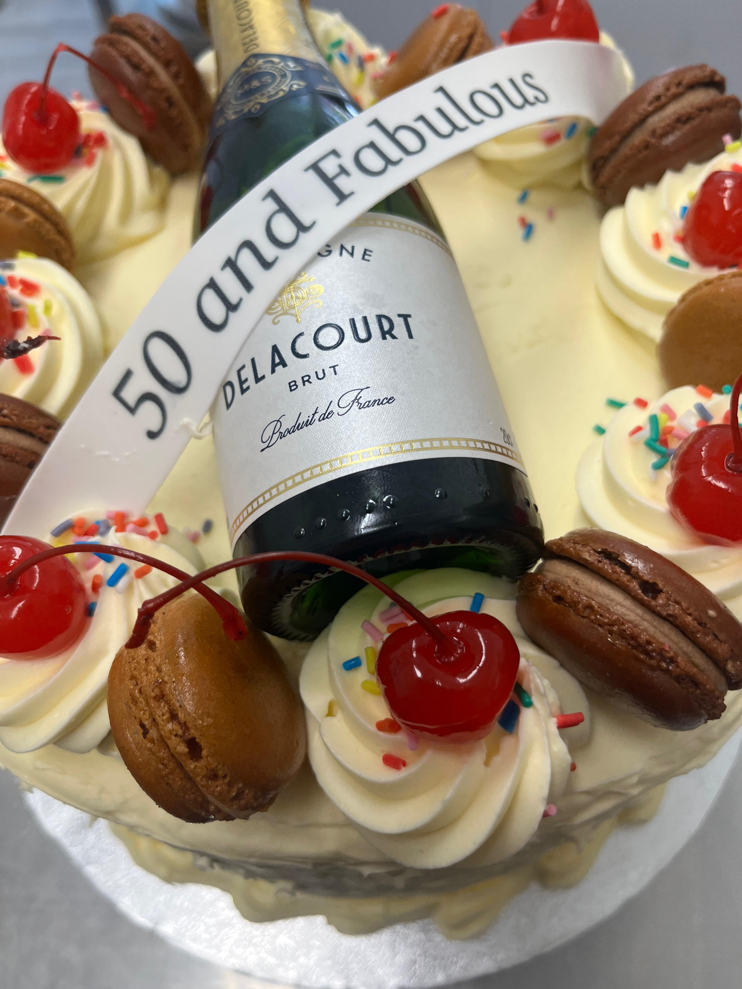 (LCO) Celebration Cake - Champagne