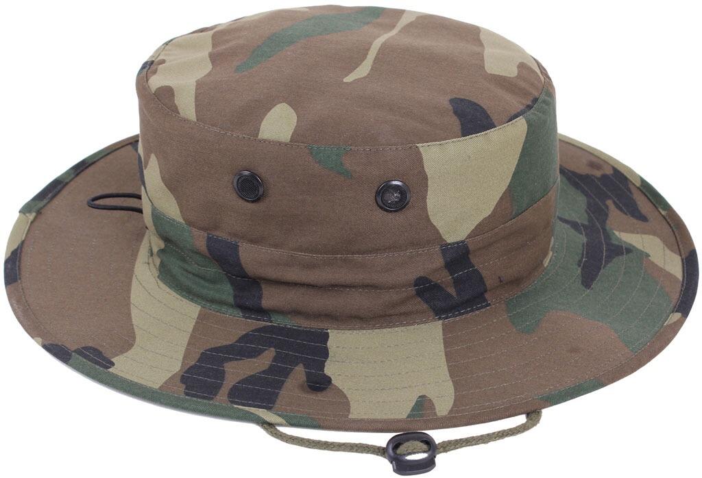 Rothco Adjustable Camouflage Wide Brimmed Boonie Bucket Hat - Buy ...