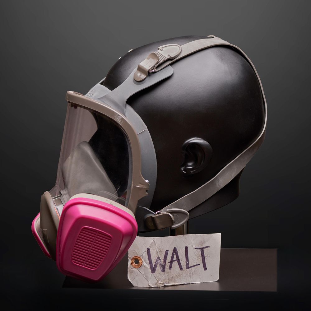 Walter White's Iconic Gas Mask: Breaking Bad Screen-Used Collectible