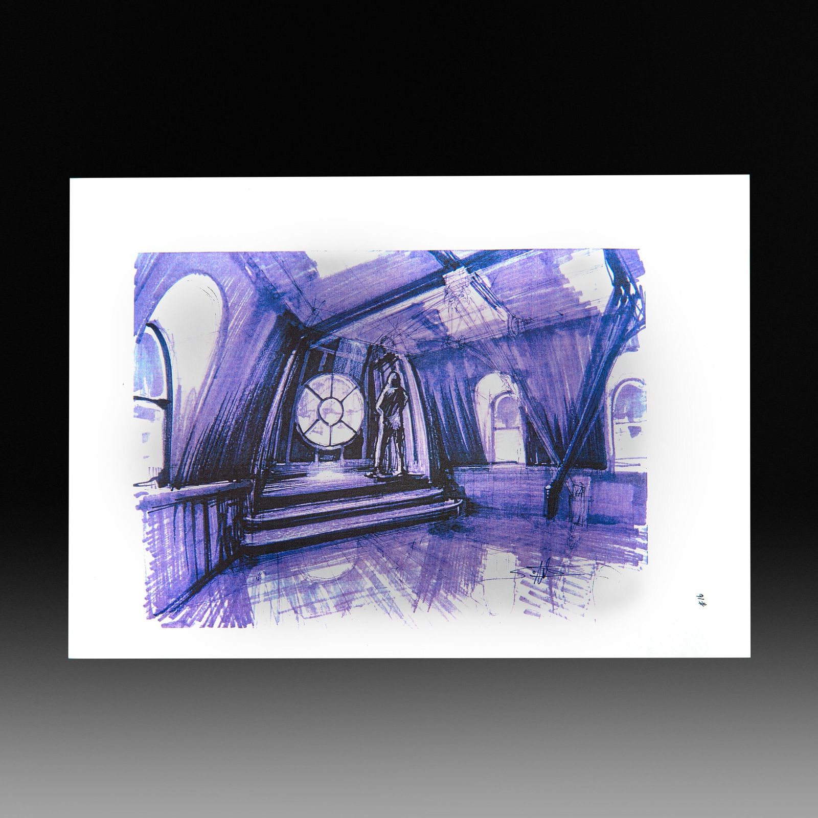 The Crow Colour Storyboard & Large-Format Concept Art: Brandon Lee