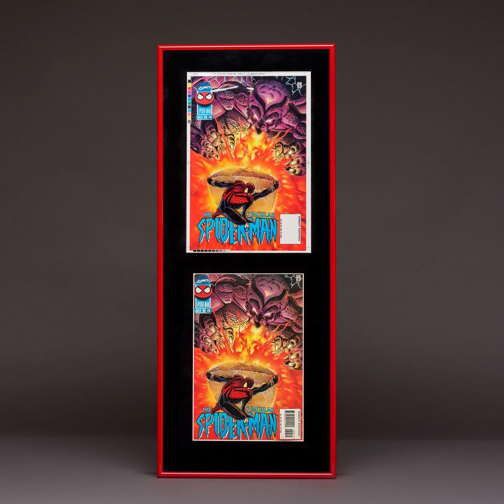 The Spectacular Spider-Man Framed Comic Display