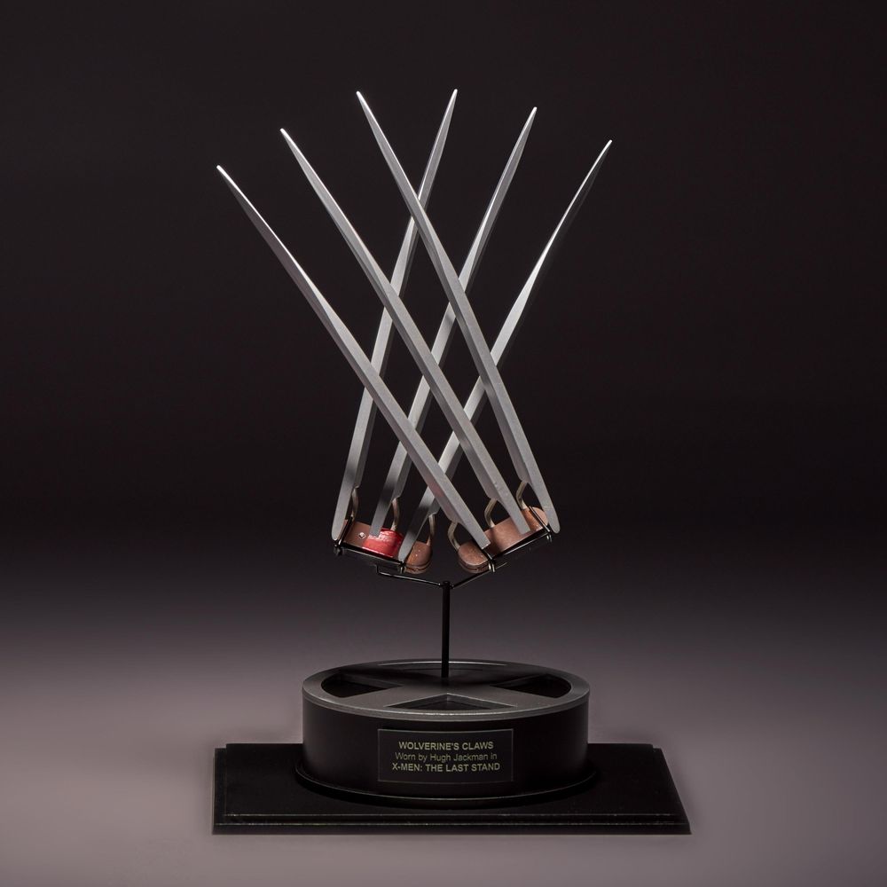 Iconic 'Adamantium' Claws Worn by Hugh Jackman in X-Men: The Last Stand