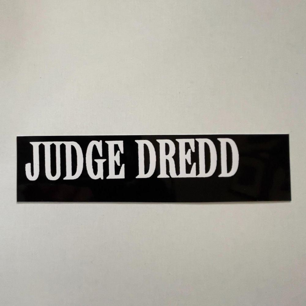 Judge Dredd (1995) - Hand-Painted Judge Helmet Concept Sketch