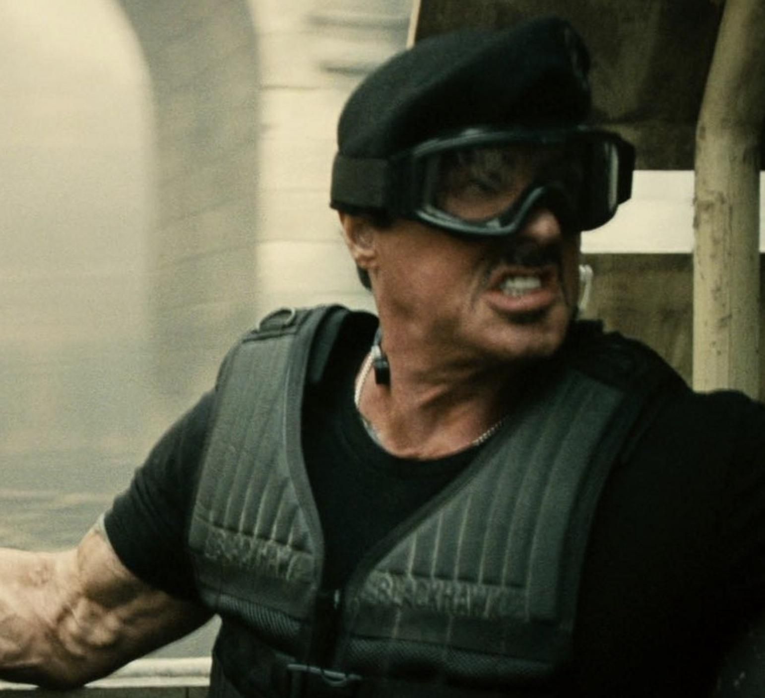 Sylvester Stallone's Tactical Vest from Expendables 2: Iconic Movie Prop
