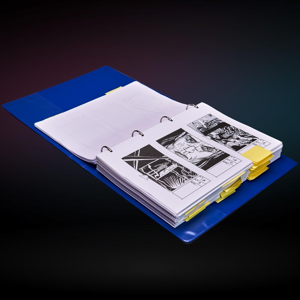 Printed Storyboards from 'The Crow' (1994): Rare Production Binder