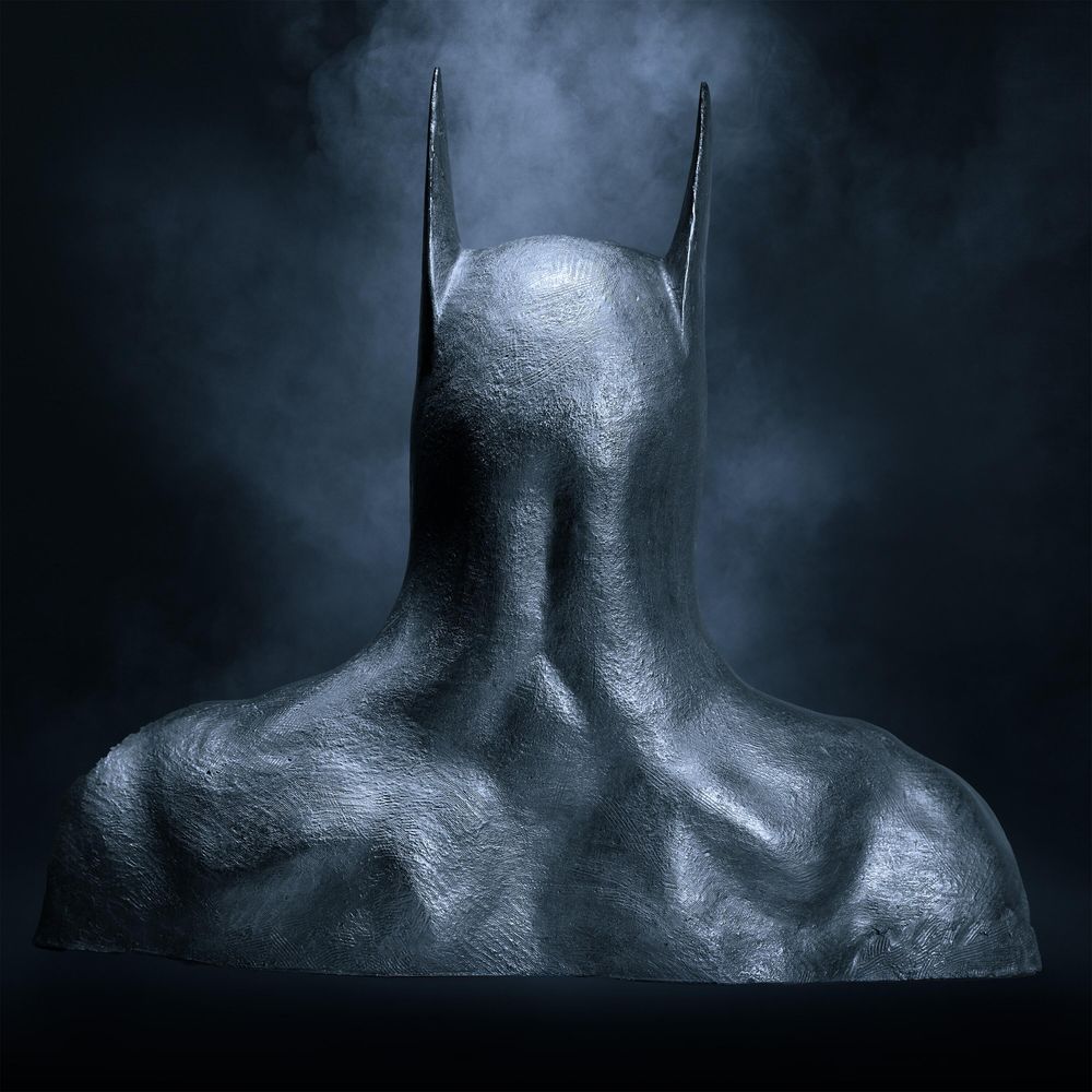 Production Bust of Batman's Mask and Cowl – Tim Burton's 1989 Classic