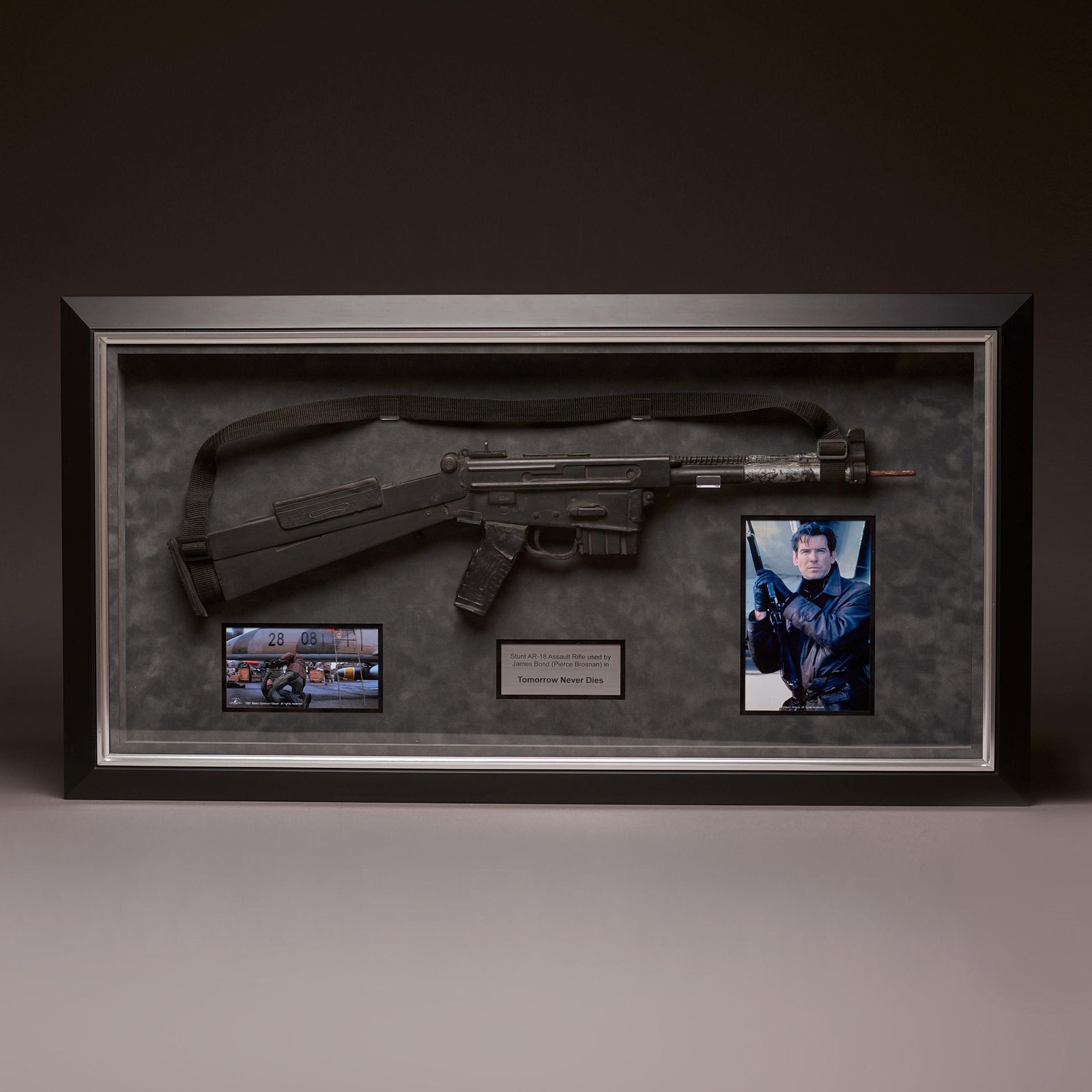 James Bond's AR18 Assault Rifle from 'Tomorrow Never Dies': Iconic Prop
