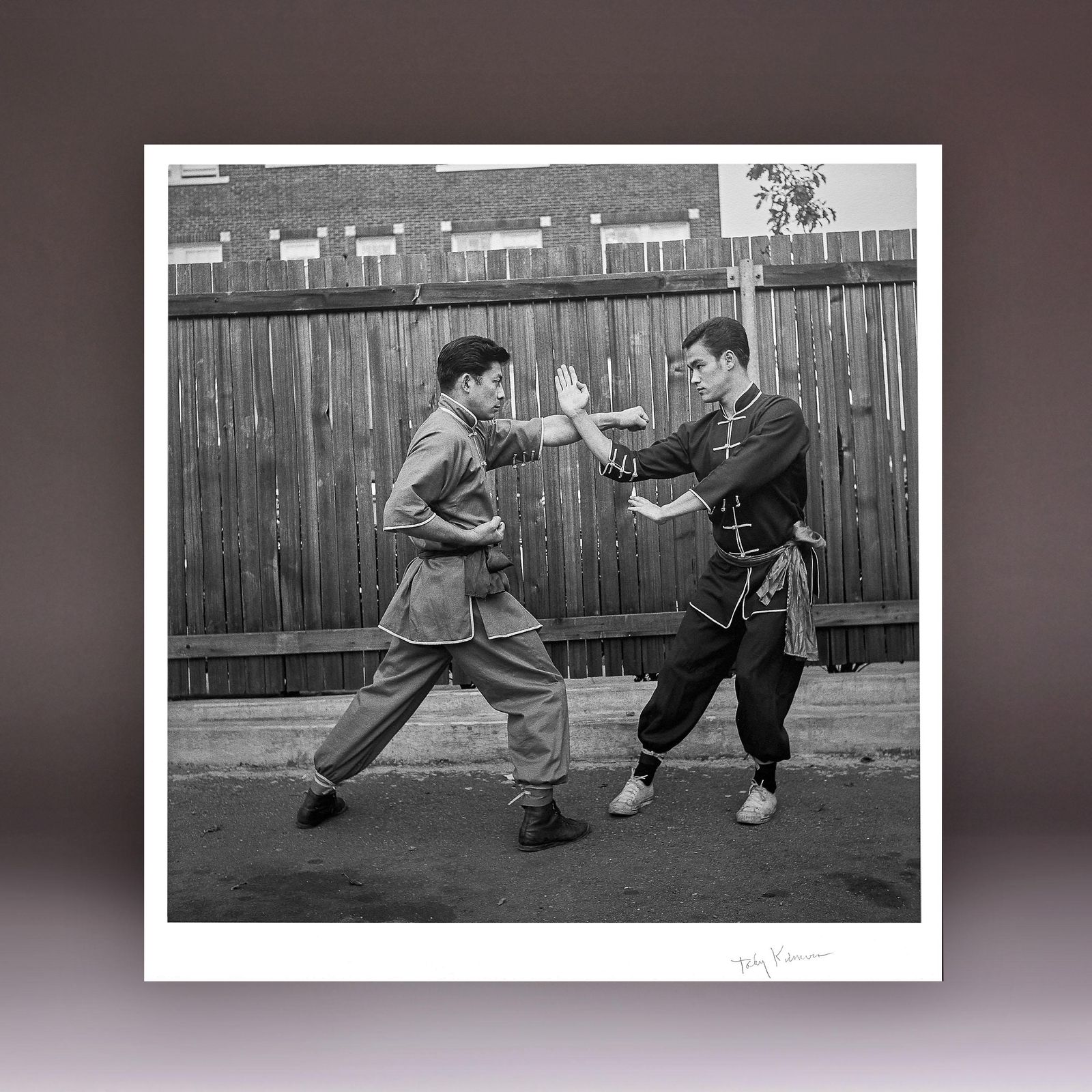 Bruce Lee Jun Fan Gung Fu Fine Art Print | Jong Sao, Signed by Taky Kimura