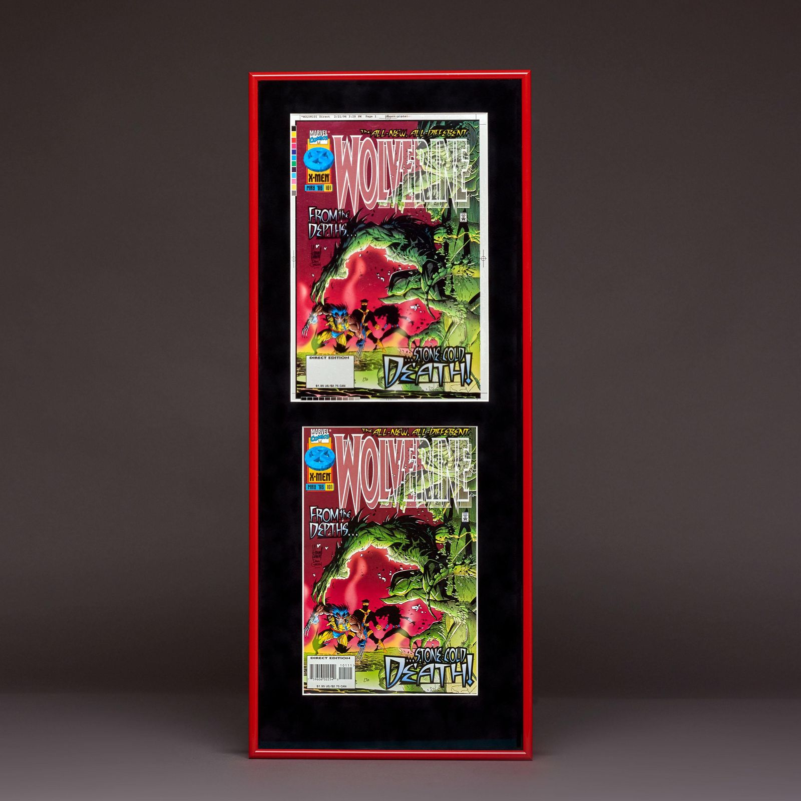 Wolverine - Framed Comic Display