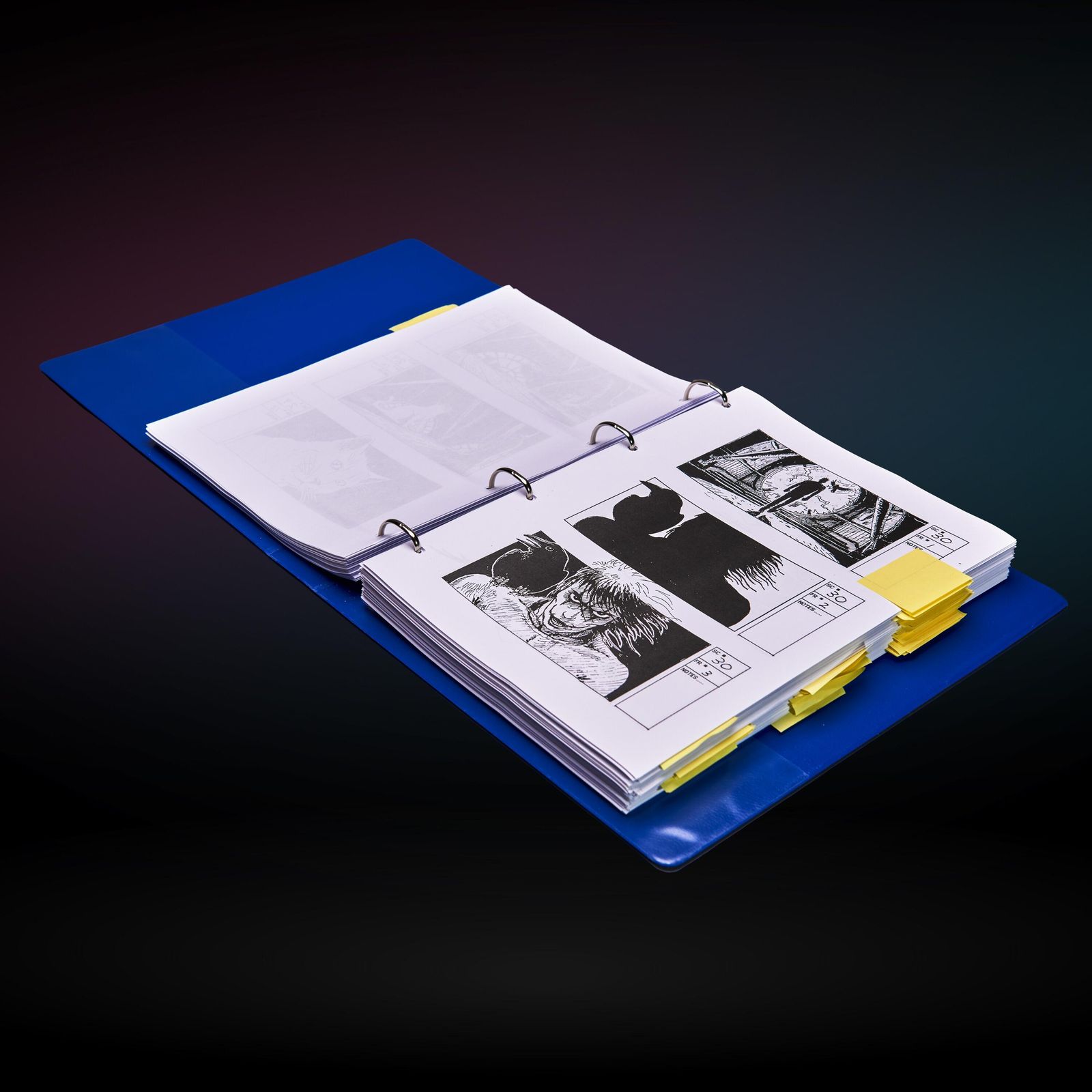 Printed Storyboards from 'The Crow' (1994): Rare Production Binder