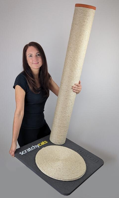 The ScratchyCats GIANT Cat Scratching Post