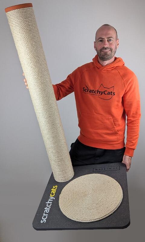 The ScratchyCats GIANT Cat Scratching Post