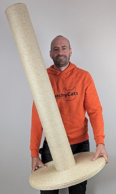 The Best Giant Cat Scratching Post made in UK