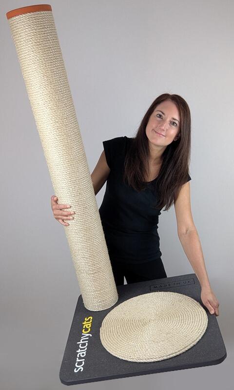 The ScratchyCats GIANT Cat Scratching Post