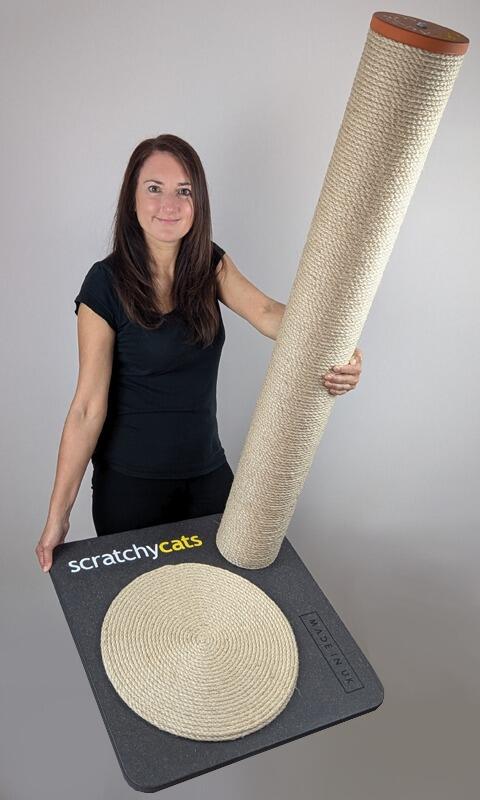 The ScratchyCats GIANT Cat Scratching Post