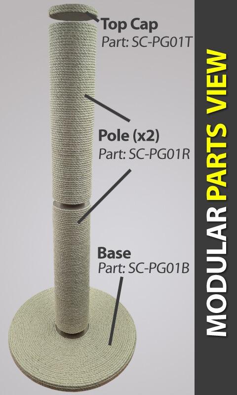 The Best Giant Cat Scratching Post made in UK