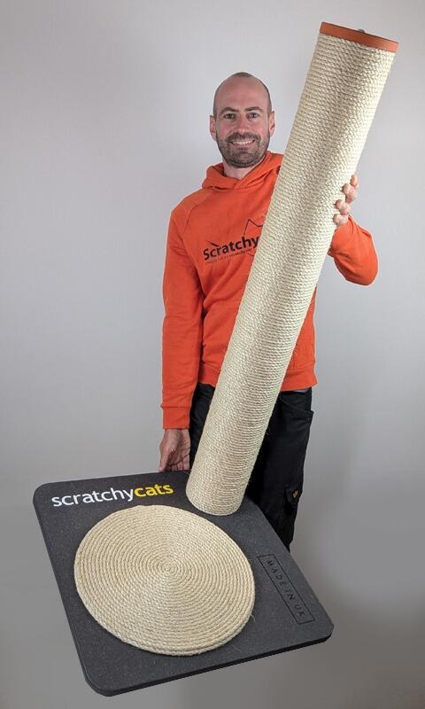 The ScratchyCats GIANT Cat Scratching Post
