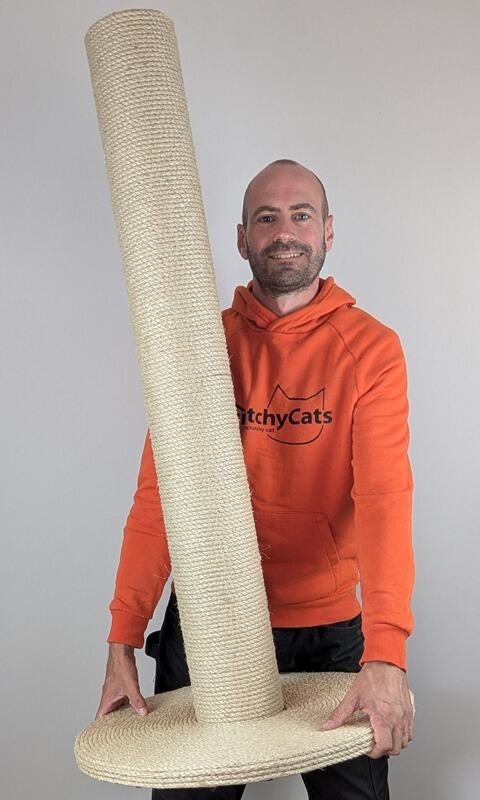 The Best Giant Cat Scratching Post made in UK