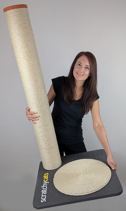 The ScratchyCats GIANT Cat Scratching Post