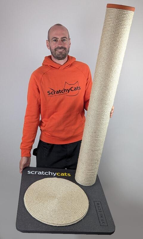The ScratchyCats GIANT Cat Scratching Post
