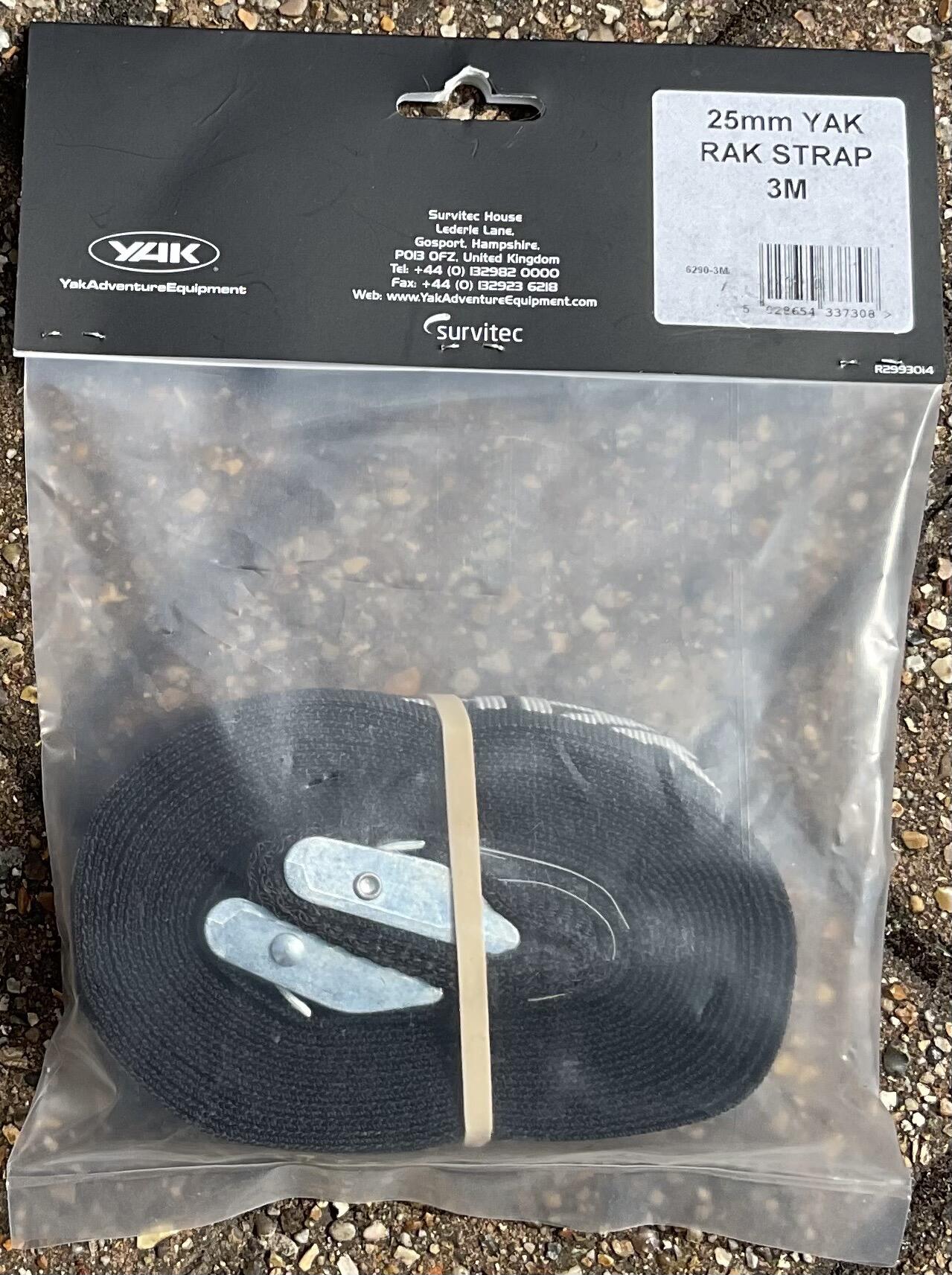 YAK Rak Strap (camlock roof rack strap)